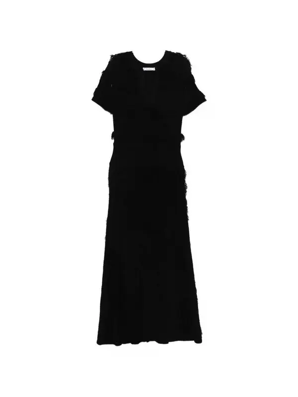 Max Mara Grazia Fringed Midi Dress