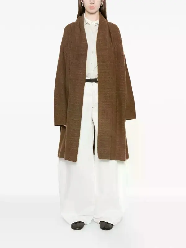 THE ROW Novaan Open-front Coat - Brown