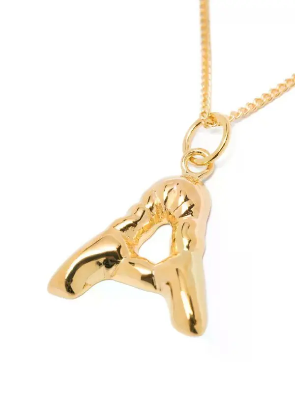 Completedworks A-initial Charm Necklace