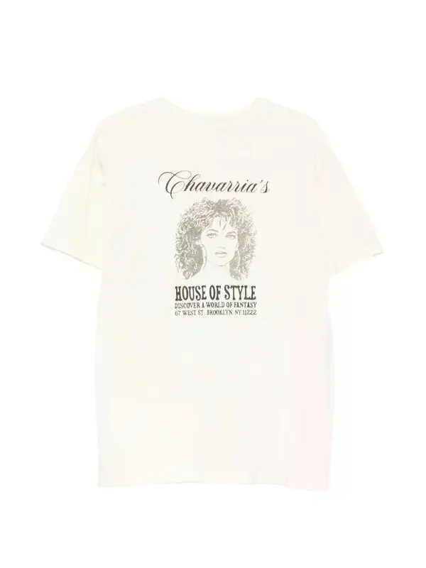 WILLY CHAVARRIA House Of Style T-shirt - Neutrals