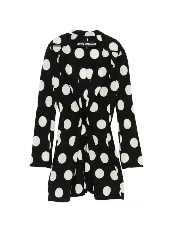 Junya Watanabe Polka Dot Jacket - Blue