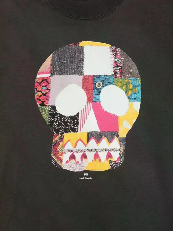 Paul Smith Fabric Skull Print T-shirt