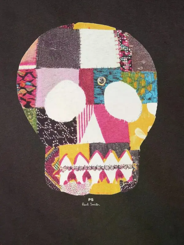 Paul Smith Fabric Skull Print T-shirt