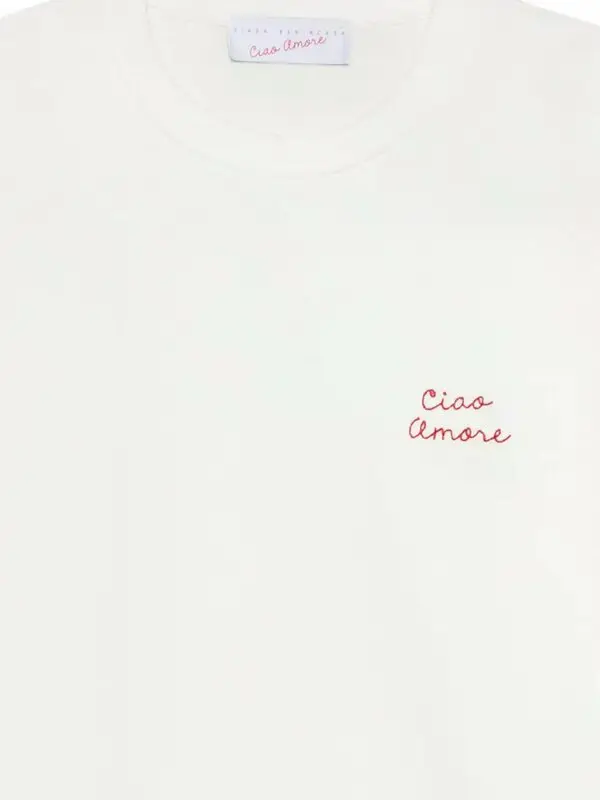 Giada Benincasa Embroidered Sweatshirt - White