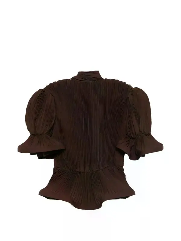 ROWEN ROSE Pleated Blouse