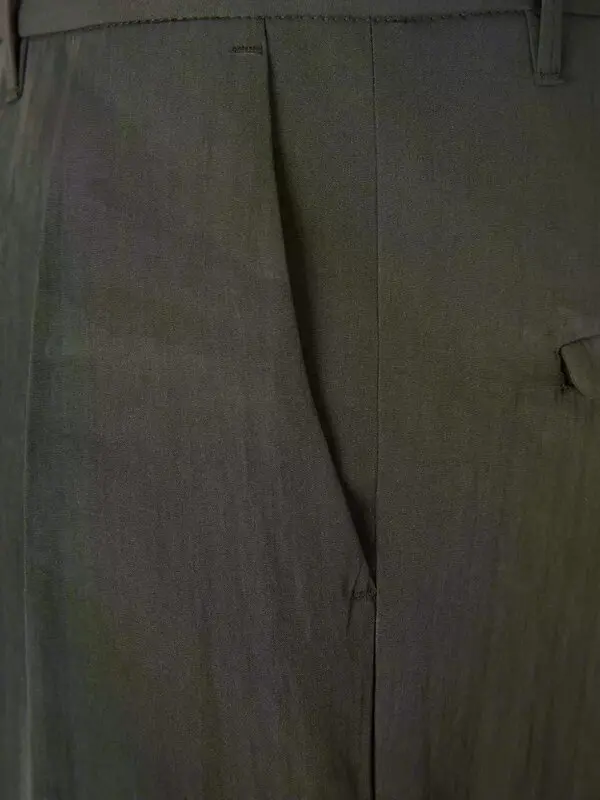 NINE:INTHE:MORNING Pleated Trousers - Green