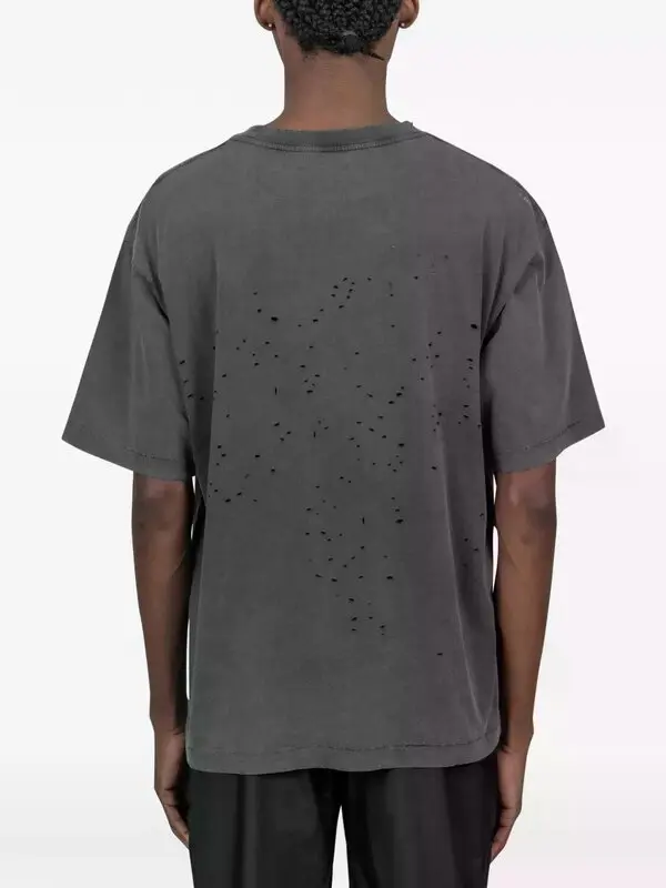 Satisfy Distressed T-shirt - Grey