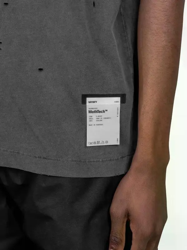 Satisfy Distressed T-shirt - Grey