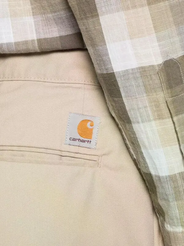 Carhartt Work In Progress Pleated Trousers - Neutrals