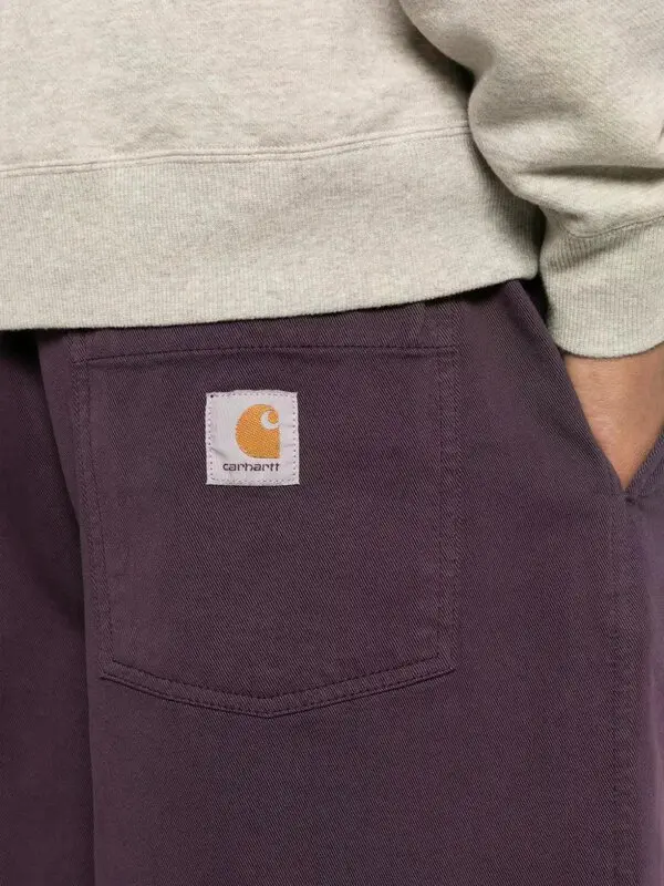 Carhartt Work In Progress Elasticated-waistband Shorts - Purple