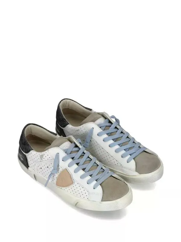 Philippe Model Prsx Low Perforated Sneakers - White