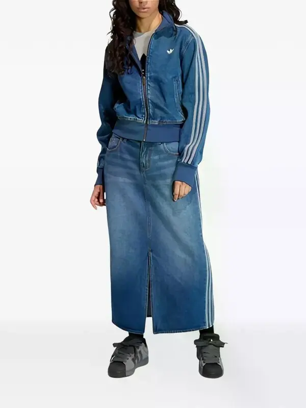 Adidas Three-stripe Full-zip Jacket
