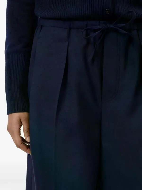 Closed Wynston Pleated Trousers - Blue