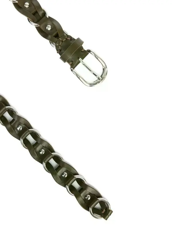 Isabel Marant Étoile Bali Leather Belt - Green