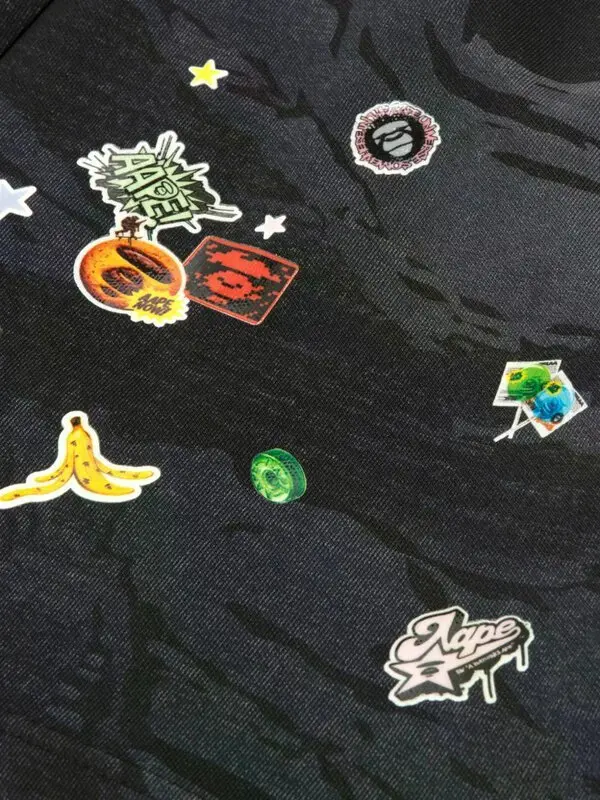 AAPE BY *A BATHING APE Camouflage-print Shorts