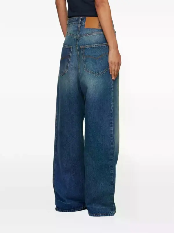 Vetements Wide-leg Denim Jeans