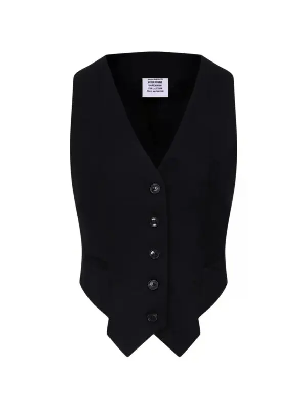 Vetements Button-up V-neck Waistcoat