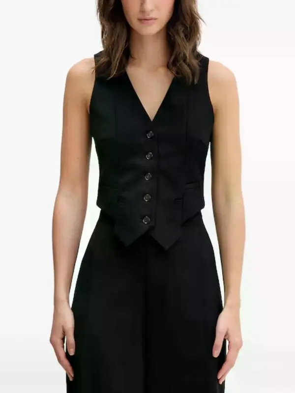 Vetements Button-up V-neck Waistcoat
