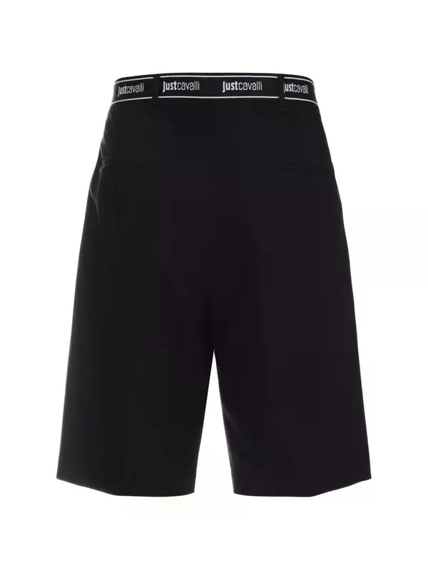 Just Cavalli Logo-waistband Shorts