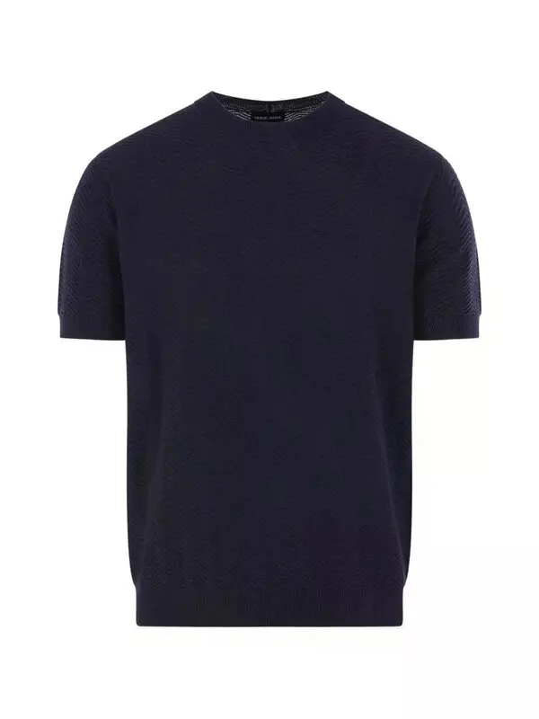Giorgio Armani Round-neck T-shirt - Blue