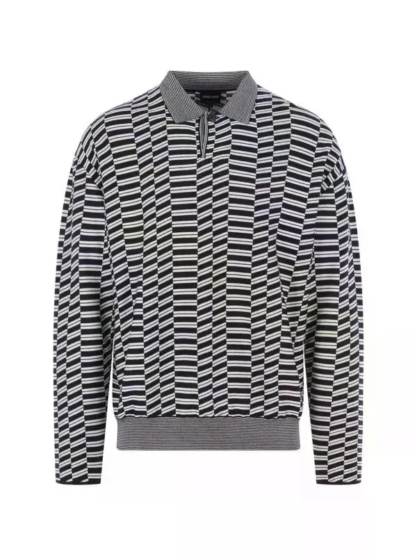 Giorgio Armani Striped Polo Shirt