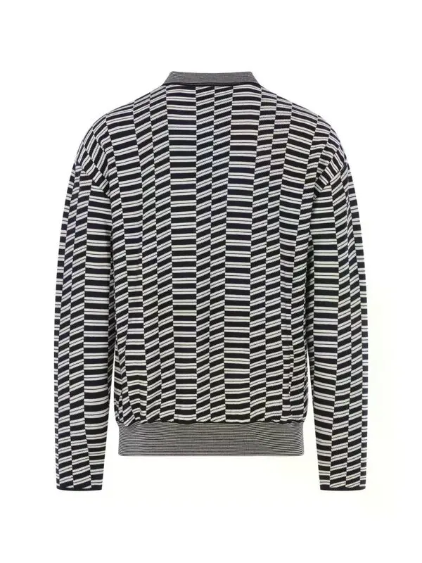 Giorgio Armani Striped Polo Shirt