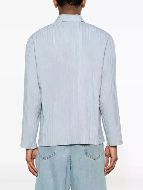 GONGDID DESIGN Pleated Pocket Shirt
