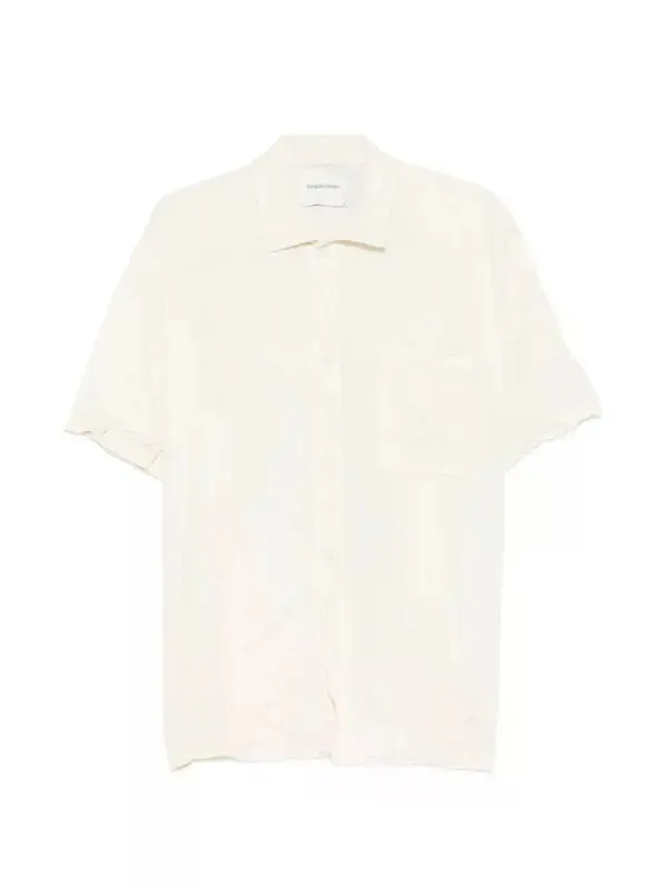 GONGDID DESIGN Chest-pocket Short-sleeves Shirt