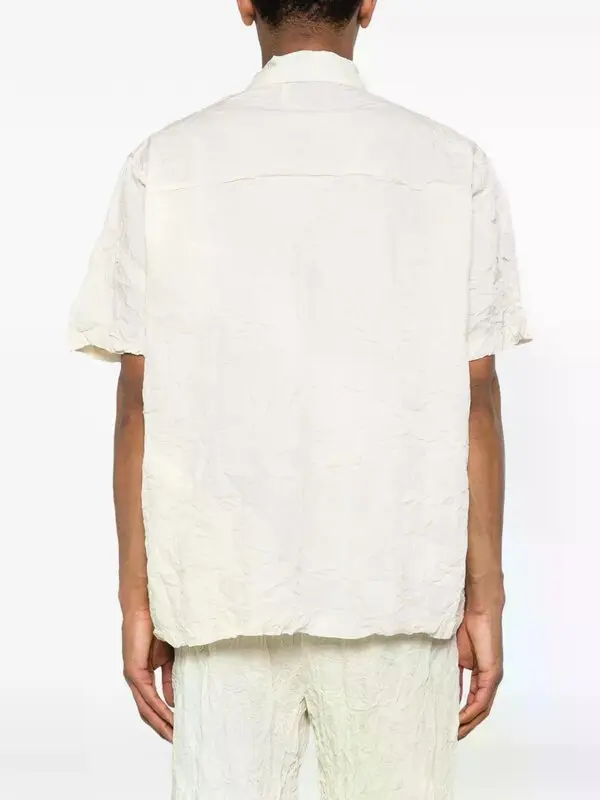 GONGDID DESIGN Chest-pocket Short-sleeves Shirt