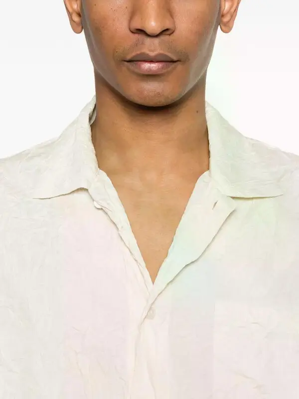 GONGDID DESIGN Chest-pocket Short-sleeves Shirt