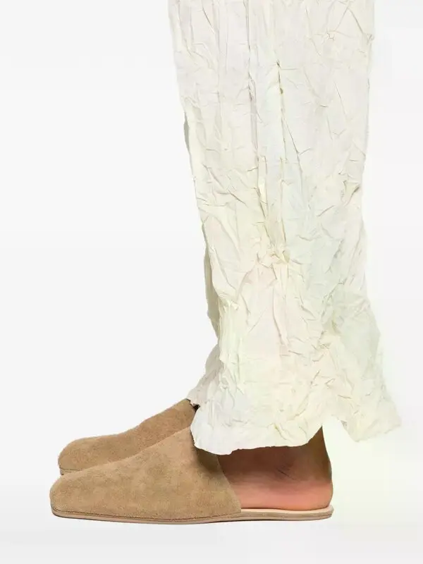 GONGDID DESIGN Elastic-waistband Trousers
