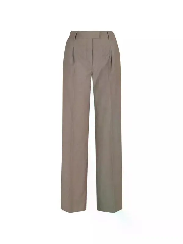 Seventy Pleated Wide Leg Trousers - Neutrals