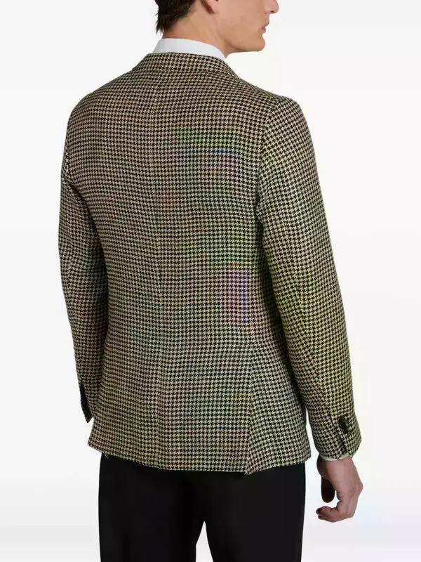 Incotex Houndstooth Blazer - Neutrals