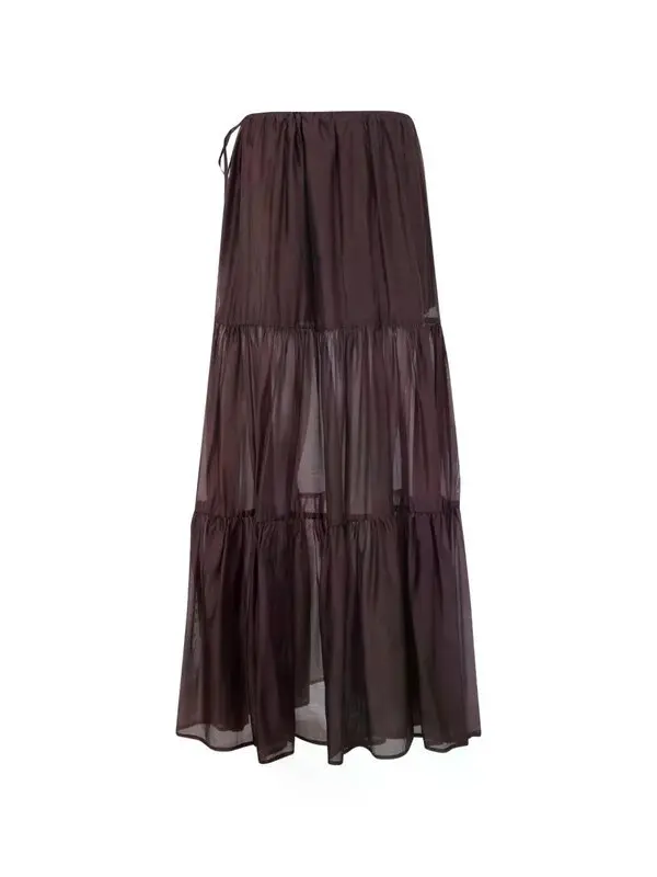 TWINSET Tiered Ruffled Skirt