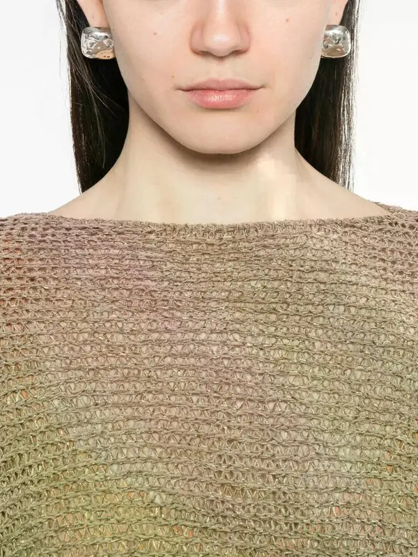 BASE Knitted Sweater - Brown