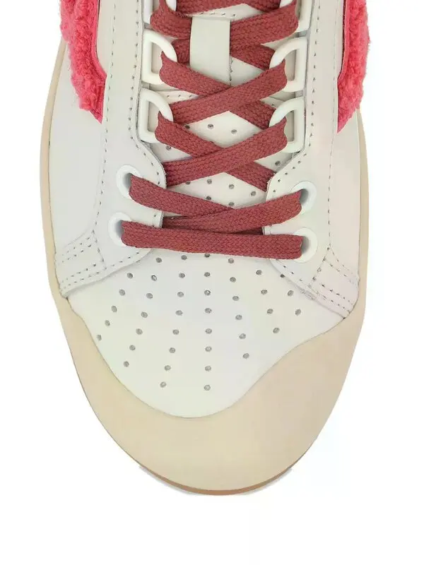 Bally Lace-up Leather Sneakers - Neutrals