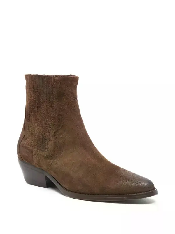 JULIE DEE Panelled Ankle Boots