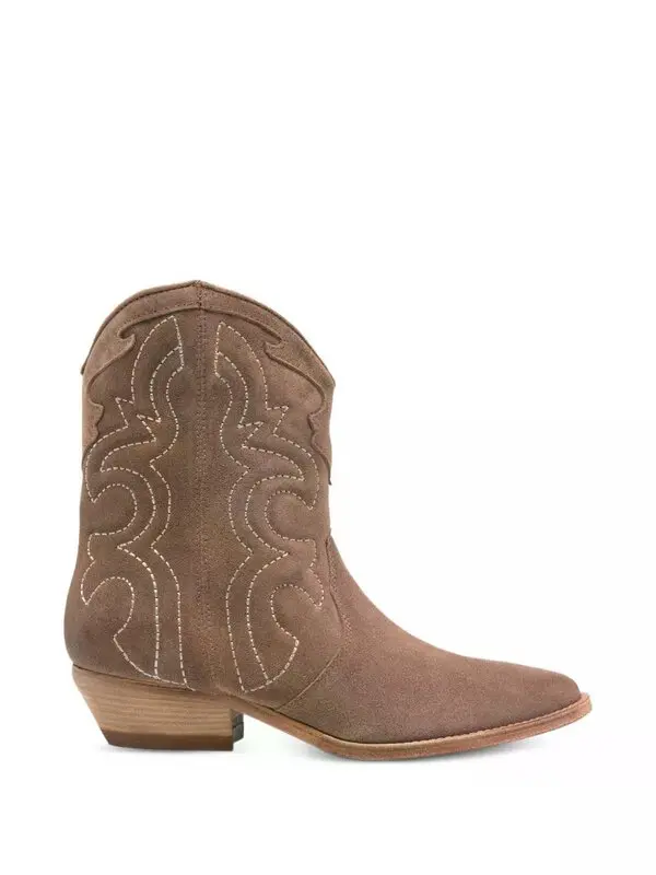 JULIE DEE Embroidered Cowboy Boots
