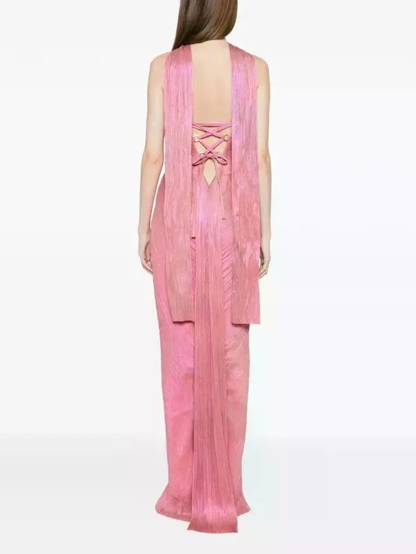 MARIA LUCIA HOHAN Draped Maxi Dress