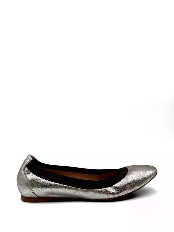 GUGLIELMO ROTTA Crinkled Ballet Flats