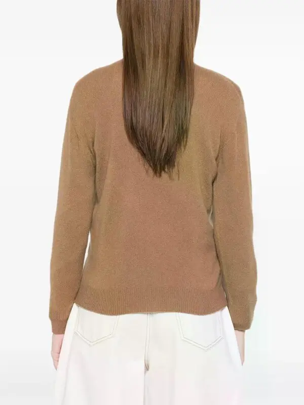 THE ROW Noler Long-sleeve Sweater - Brown
