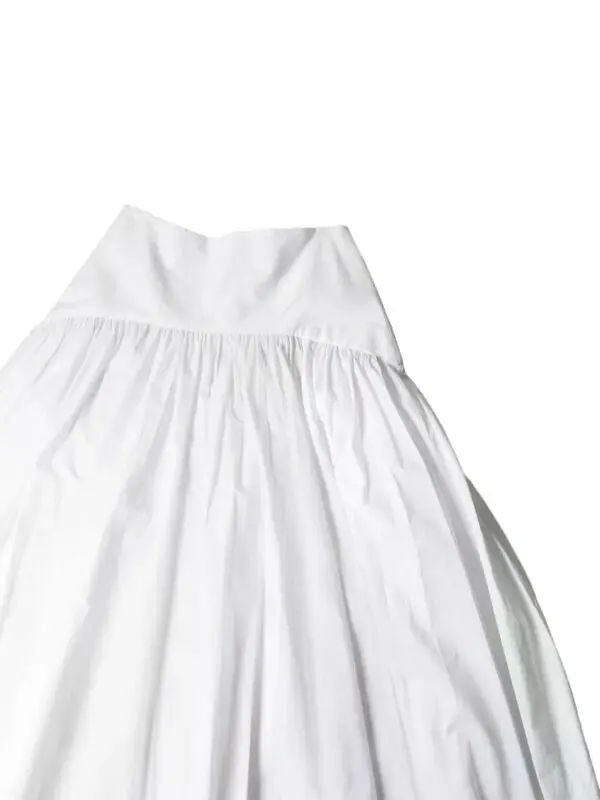 Staud Procida Ruffled Midi Skirt