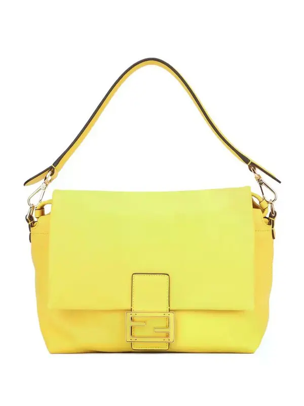 Fendi Medium Mamma Baguette Shoulder Bag - Yellow