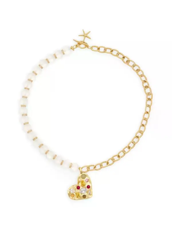 OCEANUS Celestial Love Necklace - Gold