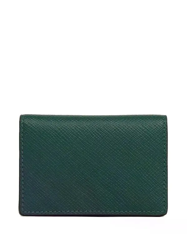 Smythson Panama Cardcase - Green