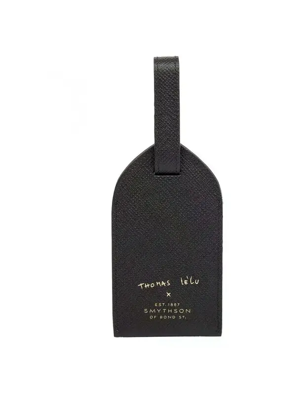 Smythson X Thomas Lélu Panama Luggage Tag