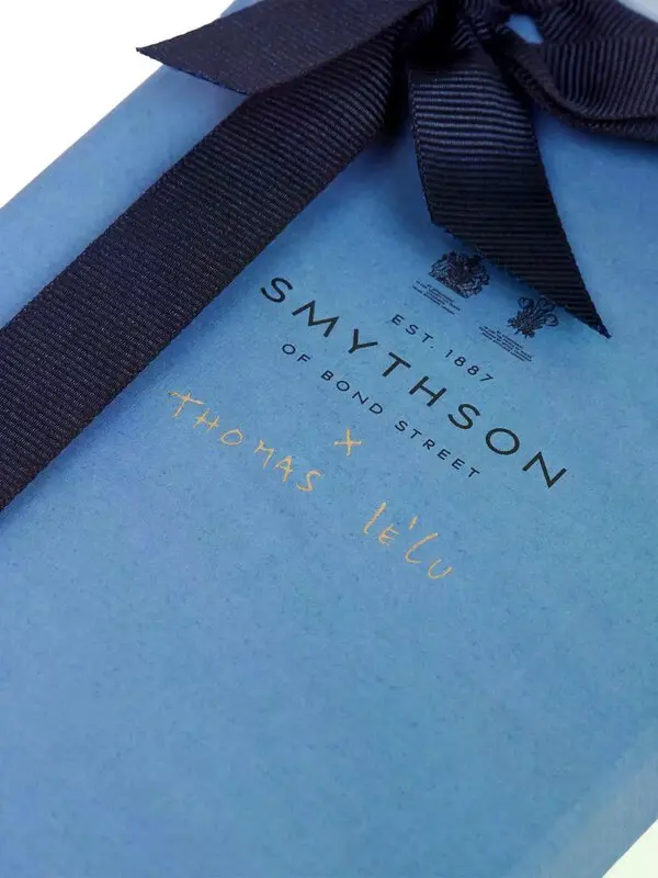 Smythson X Thomas Lélu Panama Luggage Tag