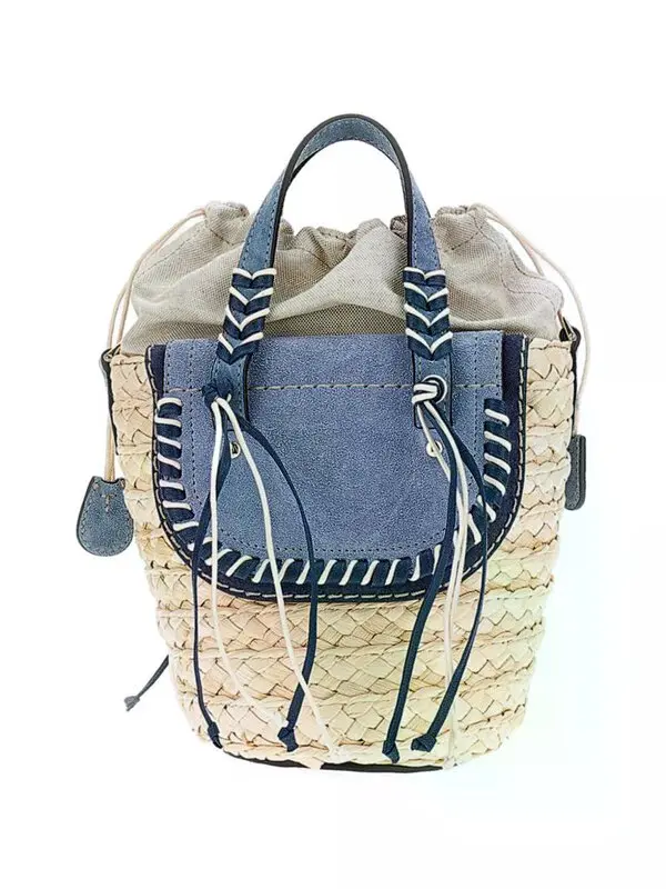 CUBA LAB Habanera Woven Tote Bag - Neutrals