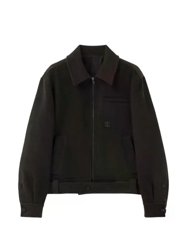 WOOYOUNGMI Logo Belted Jacket