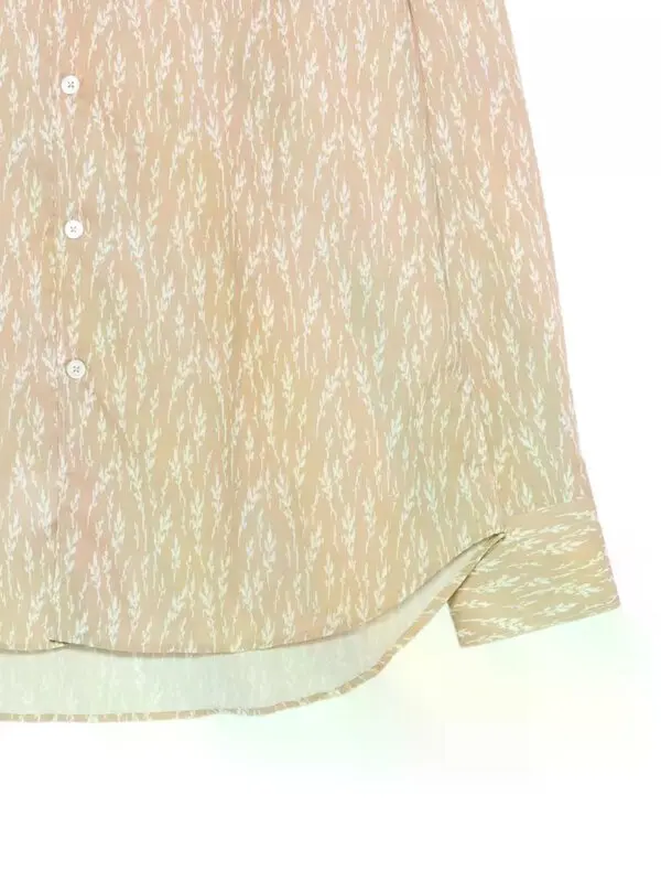 Canali Printed Shirt - Neutrals